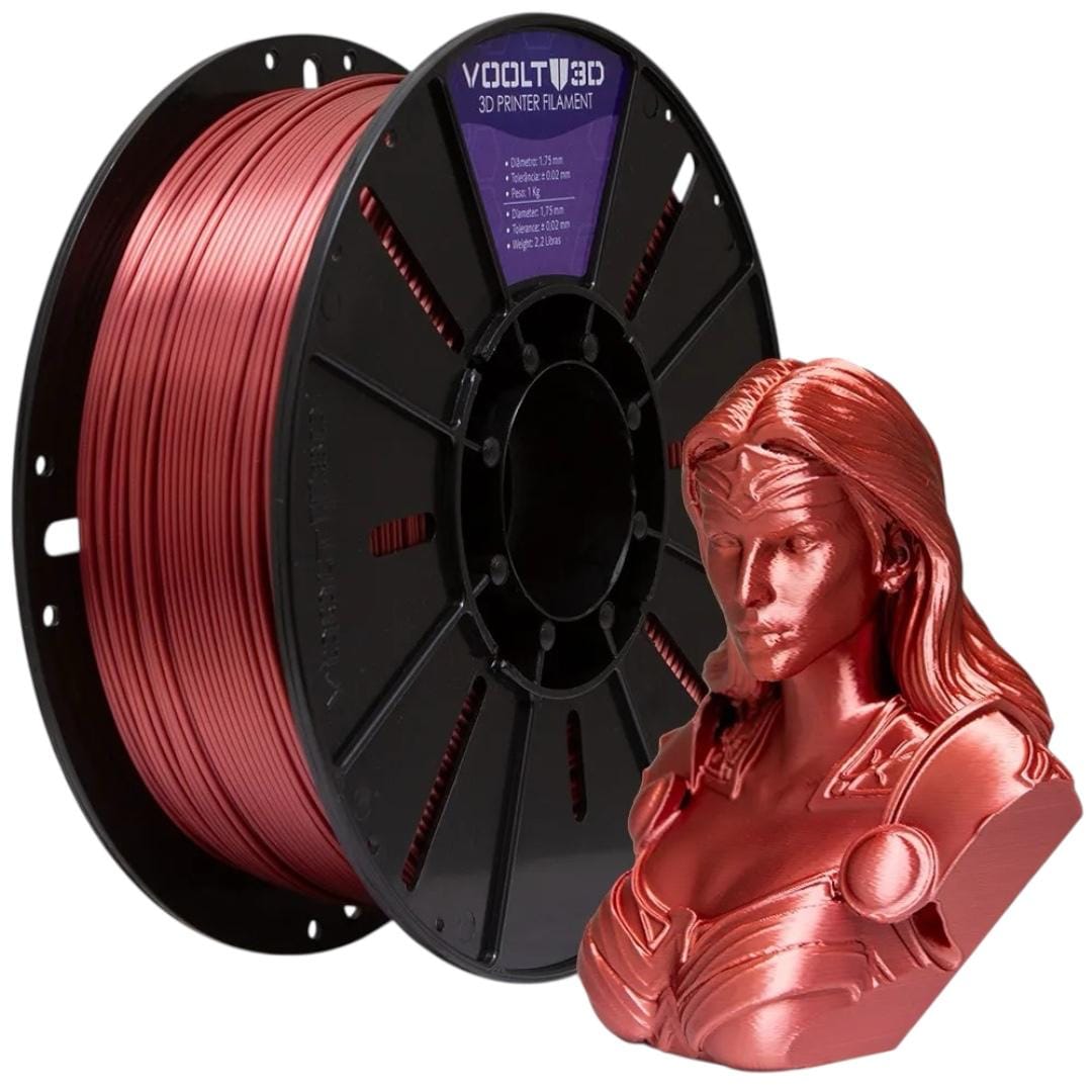 Flex3dPro | Filamento PLA Bronze V-Silk – 1kg